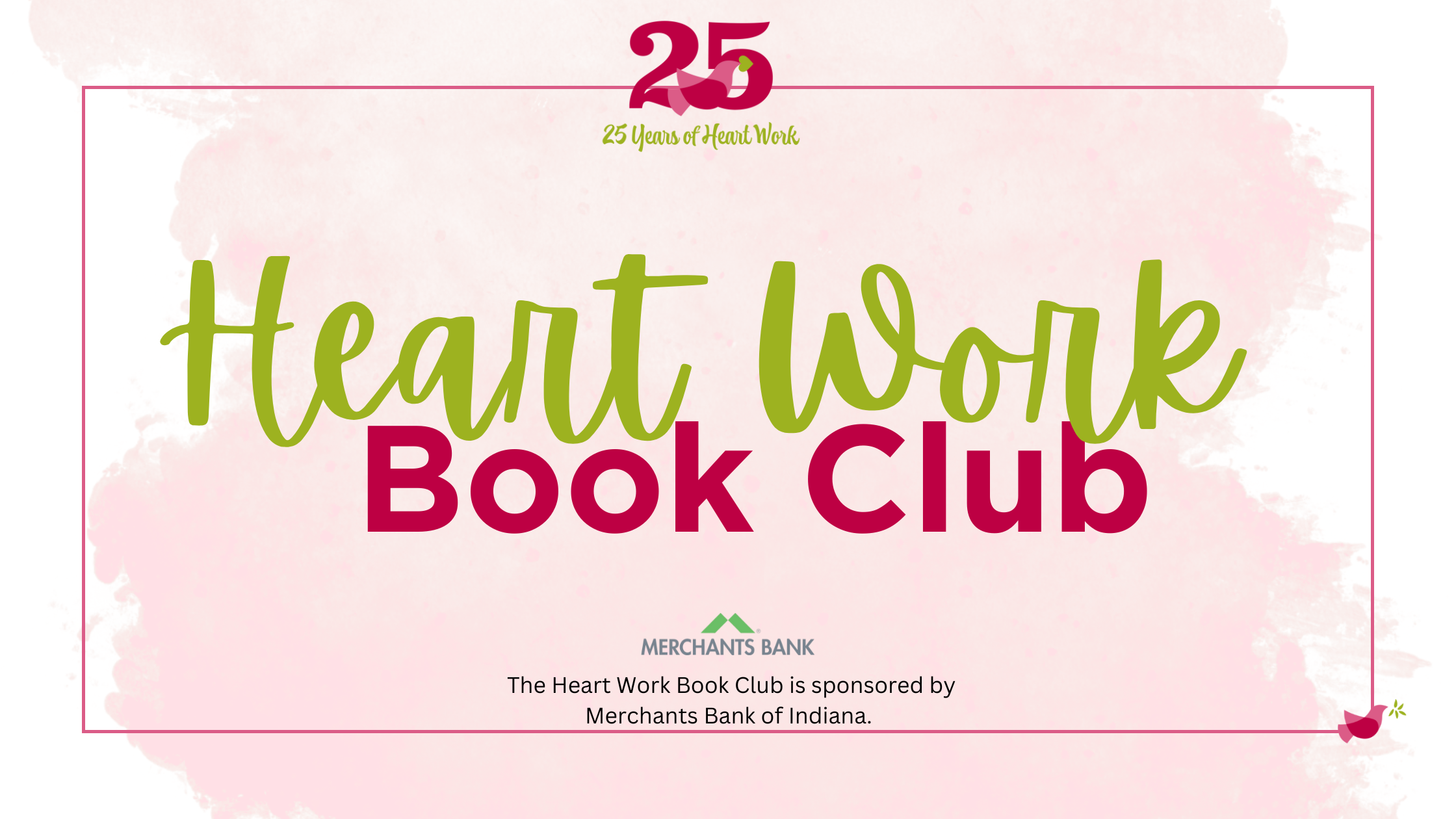 Heart Work Book Club | Dove Recovery House